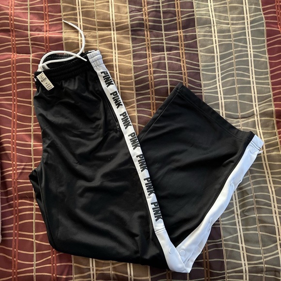 PINK Victoria's Secret | Pants & Jumpsuits | Victorias Secret Wide Leg ...